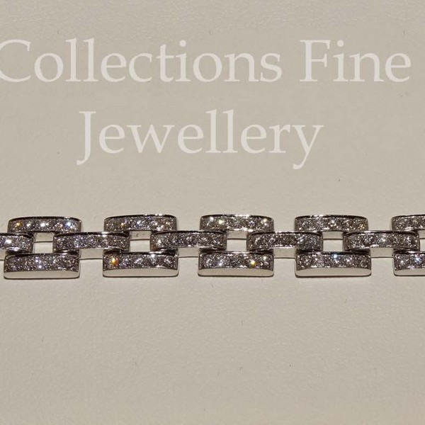 Grain Set Diamond Bracelet - Collection Fine Jewellery and Watches