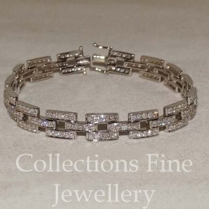 Grain Set Diamond Bracelet - Collection Fine Jewellery and Watches