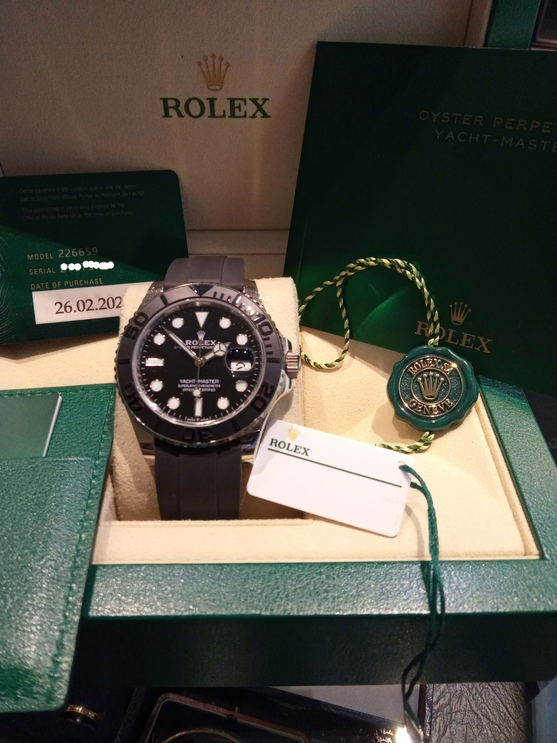 42mm Rolex Yacht Master - Collection Fine Jewellery and Watches